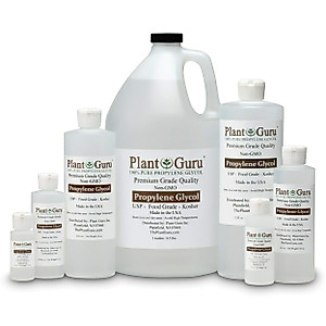 Vegetable Glycerin and Propylene Glycol 32 oz. Each Food Grade USP Kosher 99.9% Pure