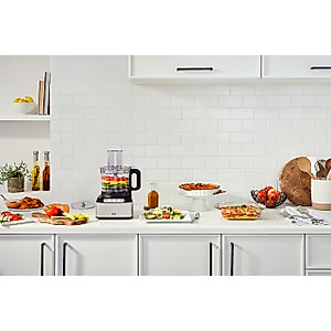 Braun FP3211SI Easy Prep 8c Food Processor,Silver