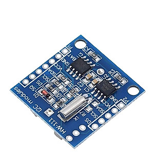 DAOKI 5Pcs RTC I2C Module Arduino I2C RTC DS1307 AT24C32 Real Time Clock Module 24C32 Memory High Precision for AVR ARM PIC SMD Compatible with Arduino with 60 Pin