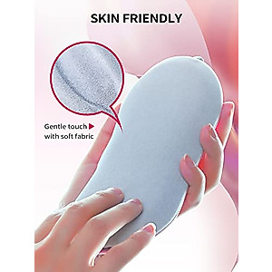 Heating Pad for Period Cramps, Funlover Portable Heating Pad, FSA HSA Eligible, Menstrual Electric Heat Pad with Vibration for Belly Back Pain Relief 3 Auto Off Timer for Girls Women, Pink