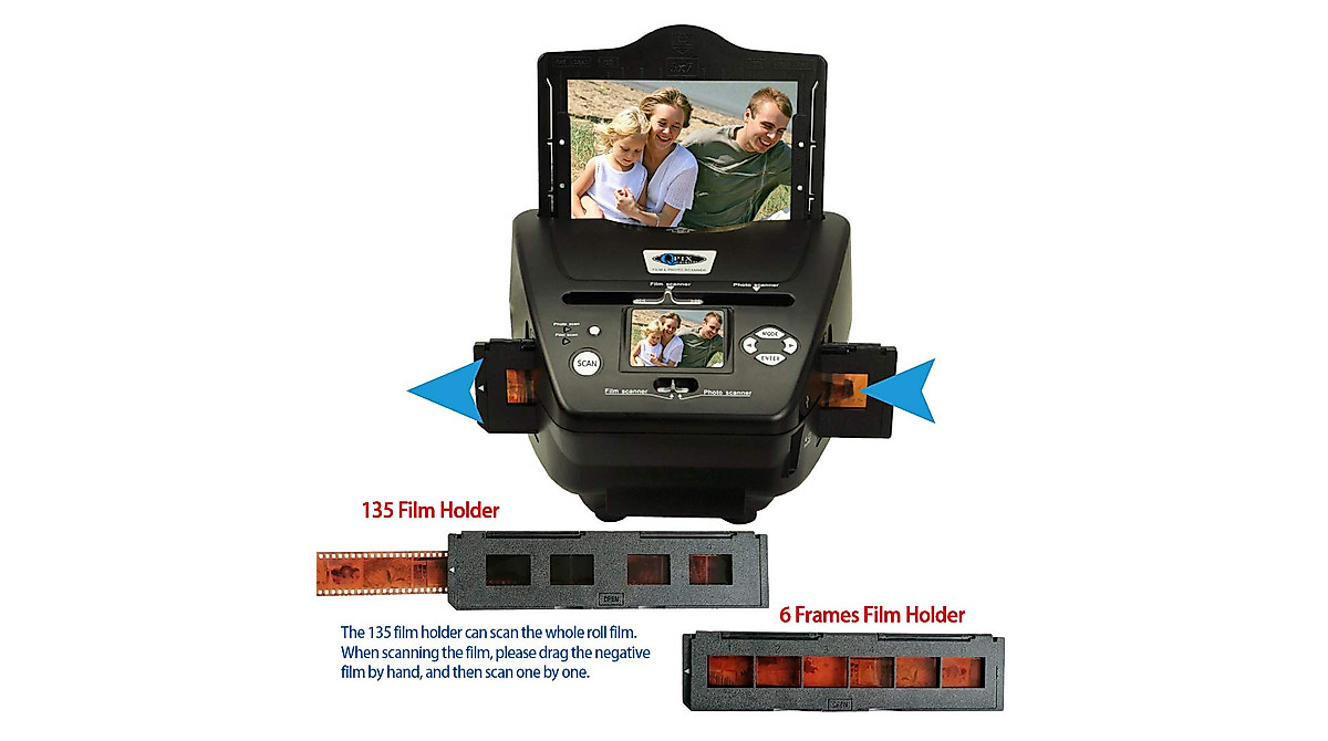 High-Res 16MP Film & Photo Scanner with LCD Screen | QPIX DIGITAL