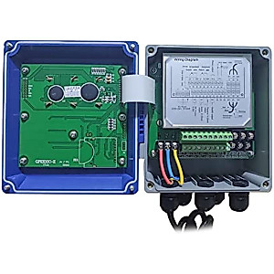 Ultrasonic Flowmeter, TUF-2000B-TS-2 Ultrasonic Flow Meter Transducer DN25mm-DN100mm Liquid Flowmeter Wall Mounted Type Water Flow Meter