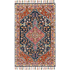 Loloi Zharah Navy/Multi 7'-9" x 9'-9" Area Rug