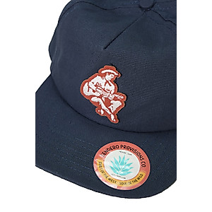 Sendero Provisions Co. Embroidered Logo The Hank Snapback Hat Blue One Size