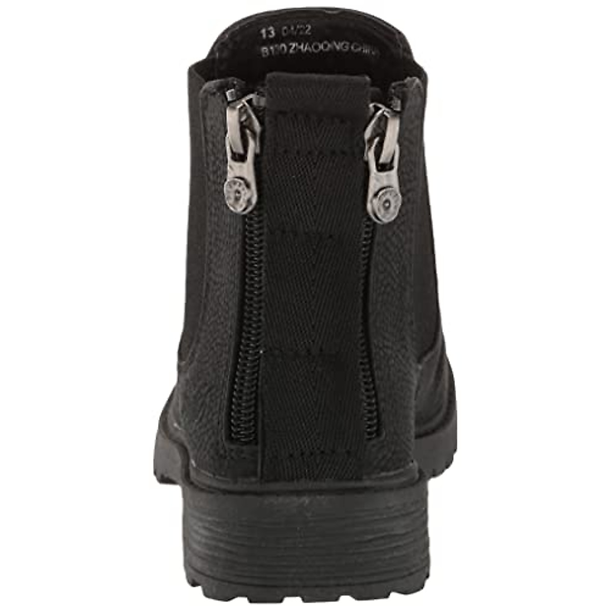 Blowfish Malibu Kids Girls Redsen-k Chelsea Boot, Black Saddlerock, 2 Little Kid