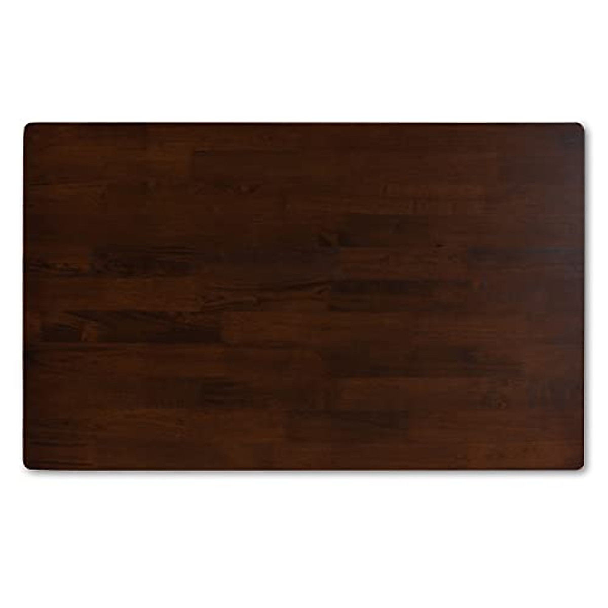 Baxton Studio Camilla Mid-Century Modern Warm Grey Fabric and Dark Brown Finished Wood 5-Piece Dining Set