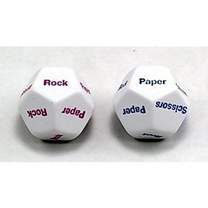 Koplow Games Rock Paper Scissors d12 Dice (2)