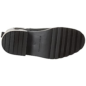 Amazon Essentials Women's Chunky Sole Chelsea Boot, Black, 8