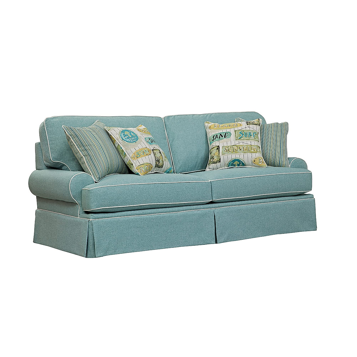 American Furniture Classics Coastal Aqua Series Sofas