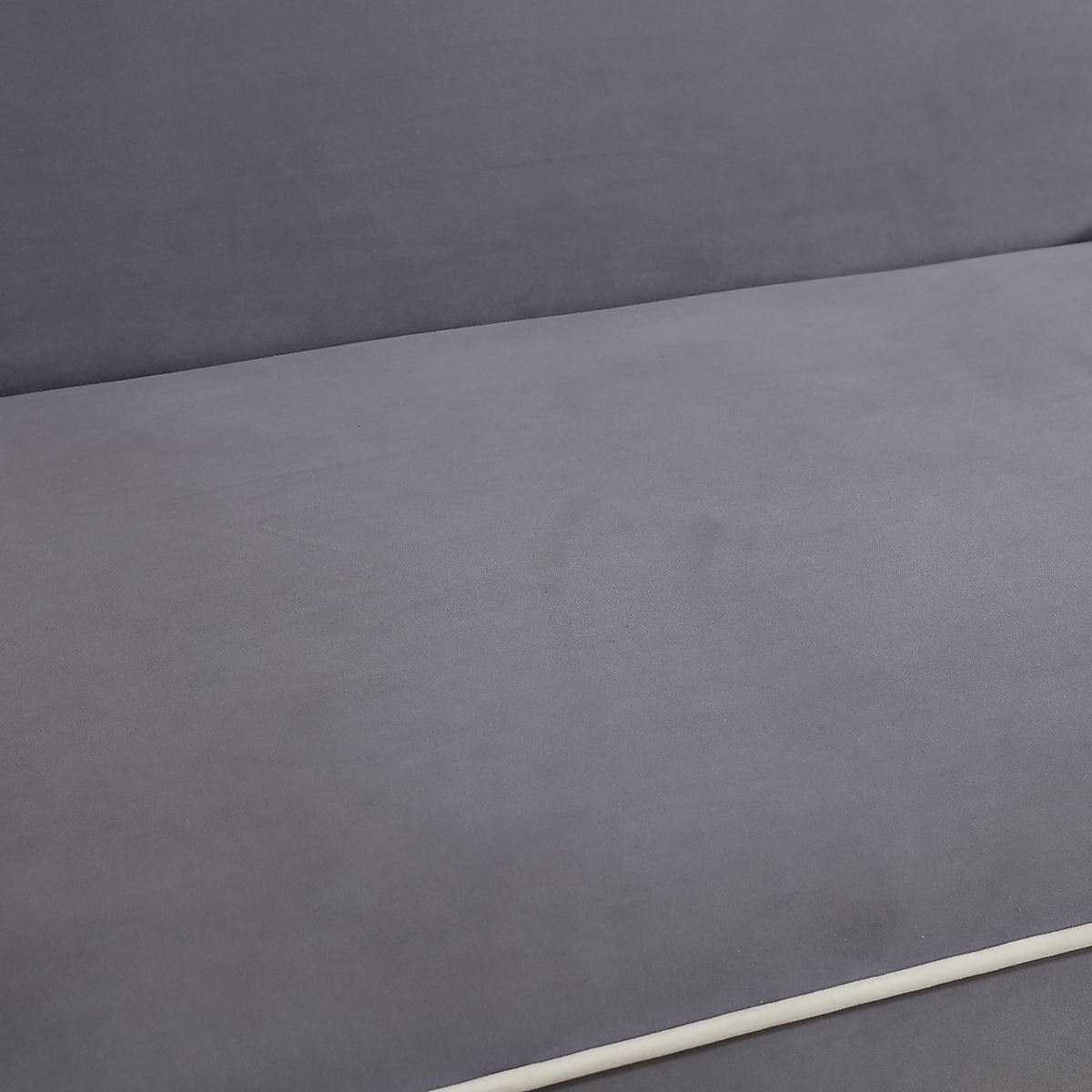 NicBex MZX-Emma-SF-00001-DX Sofa Couch, 53" W, Flannel-Light Grey