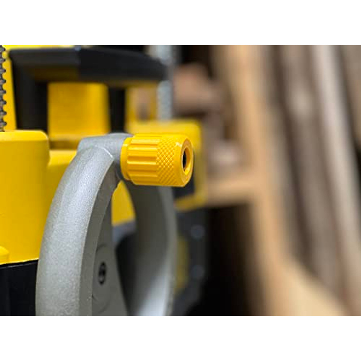 ToolCurve Stubby Knob Compatible with Dewalt DW735 Planer & DW735X, Color (Yellow)