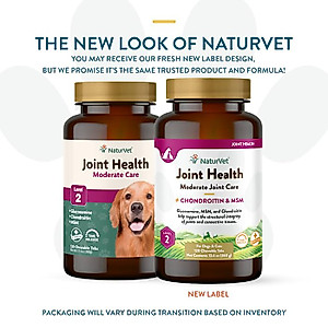 NaturVet Joint Health Time Release Level 2-Maximum Hip & Joint Dog Supplement