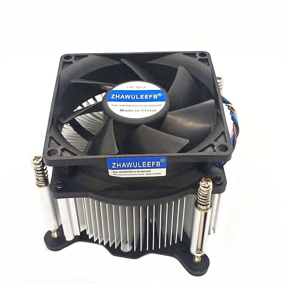 Lee_store Replacement for HP 4-Pin Pro 3000 3010 3400 3405 3500 3515 3380 A6000 P7 H8 P7-1010 Envy 700-216 750-114 400G1 Intel 1150 1155 1156 1151 Series 644724-001 724801 644725-001 CPU Heatsink Fan