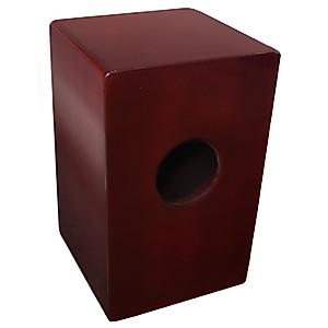Sawtooth Satin Mahogany with Gloss Cherry Mahogany Back and Sides Standard Cajon Percussion Box