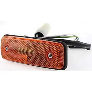 Evan Fischer Side Marker Set Compatible With 1982-1983 Toyota Pickup, Fits 1982-1985 Celica, Fits 1986 Supra, Mounted On Fender Side With bulbs Front Driver and Passenger Side TO2551104 TO2550104