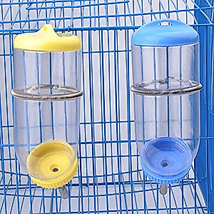 Opla3ofx 250/500ml Pet Rabbit Dog Hamster Hanging Auto Water Bottle Dispenser Feeder, Dispenser Bottle, Rabbit for Small Animal Guinea Pig, Rabbit, Guinea Pig, Rat, Gerbil, Chinchilla Green-S S