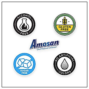 Amosan Oral Wound Cleanser