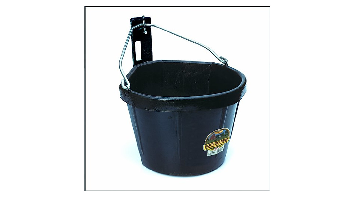 Miller CO Rubber Corner Bucket, 5 Gallon, Black — 🛍️ The Retail Market