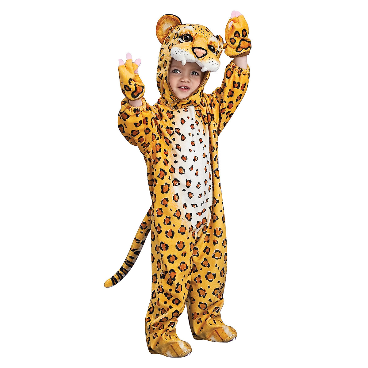 Silly Safari Costume, Leopard Costume, Toddler, One Color, Standard Packaging