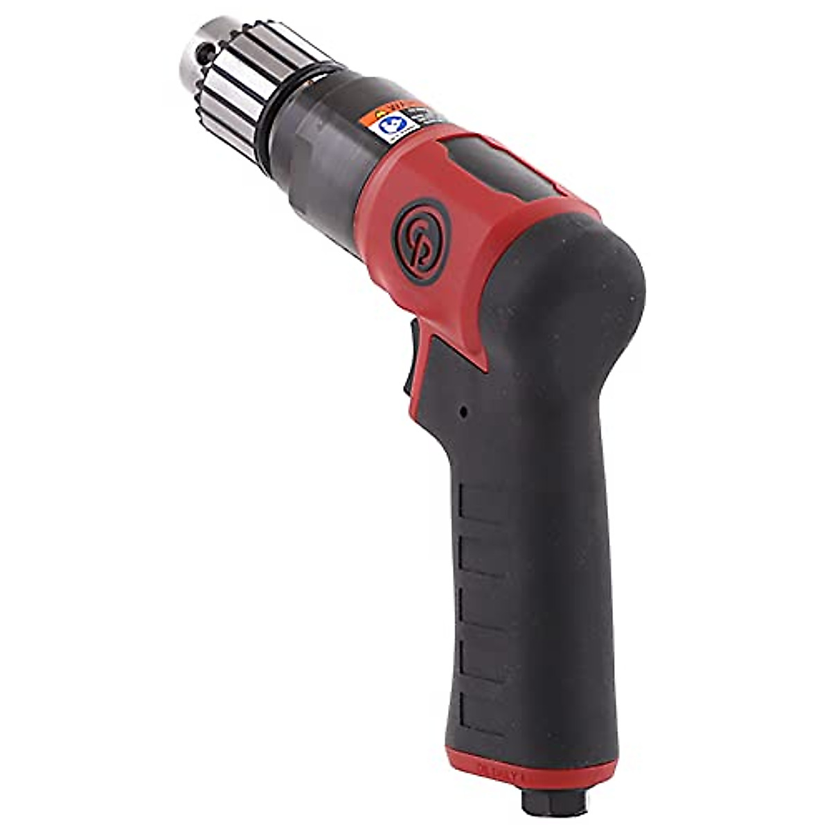 Chicago Pneumatic CP9285C - Air Power Drill, Hand Drill, Power Tools & Home Improvement, 3/8 Inch (10 mm), Keyed Chuck, Pistol Handle, 0.62 HP / 460 W, Stall Torque 4.1 ft. lbf / 5.5 NM - 3000 RPM