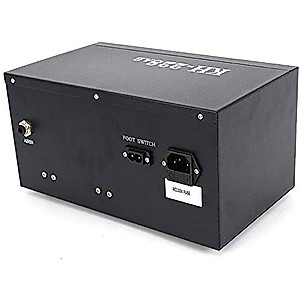 AB Adhesive Vuccum Glue Dispenser Machine AC 110V Semi-auto Digital Glue Dispenser with 2X500ml Stainless Steel Tanks and Foot Pedal Control Mode,Paste Liquid Adhesive Controller Dropper Machine