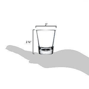 Froolu Personalized Shot Glasses Groomsman Gifts - Custom Made Groomsmen Glass Set Wedding Favors - Customized with Name, Title & Date - Great for Whiskey, Tequila, Vodka Shots - Engraved