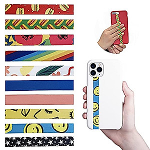 Phone Loop Finger Holder for Phone Case Grip, Finger Loop for Cell Phone Case, Phone Loop Finger Holder (Blue)