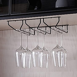 Wine Glass Shelf, Upside-down Home Goblet Iron Art Shelf, Wine Glass Hanging Storage Rack