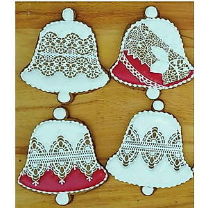 Christmas Church Bell Cookie Cutter, 3.5" Made in USA by Ann Clark