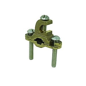 Southwire 65175840 1PK Bronze Clamp-GCL2-10.38-1BZ Grounding Clamp