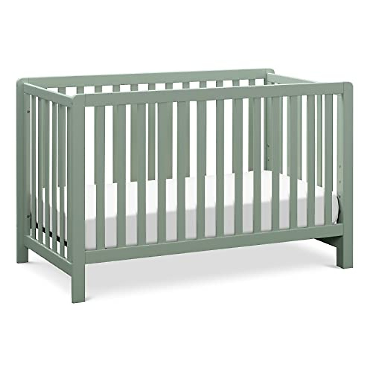 Carter's by DaVinci Colby 4-in-1 Low-Profile Convertible Crib in Light Sage, Greenguard Gold Certified