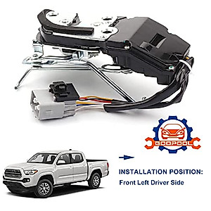 Door Lock Latch Actuator Assembly Compatible with 1998-2004 Tacoma Driver Side Front Left Replace 6904004010,931-492