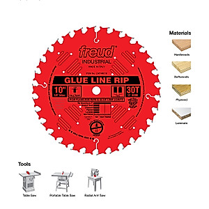 Freud LM74R010: 10" Industrial Glue Line Ripping Blade