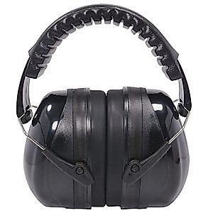 SYSKANT 36dB Ear Muffs For Noise Reduction Hearing Protection for Shooting Working Safety Earmuffs Defenders (Black)