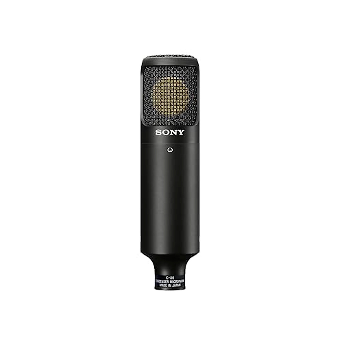 Sony Media C-80 Unidirectional Studio Condenser Microphone with Advanced Capsule Technology, Dual Diaphragm Configuration, and Acoustic Shifting Circuit