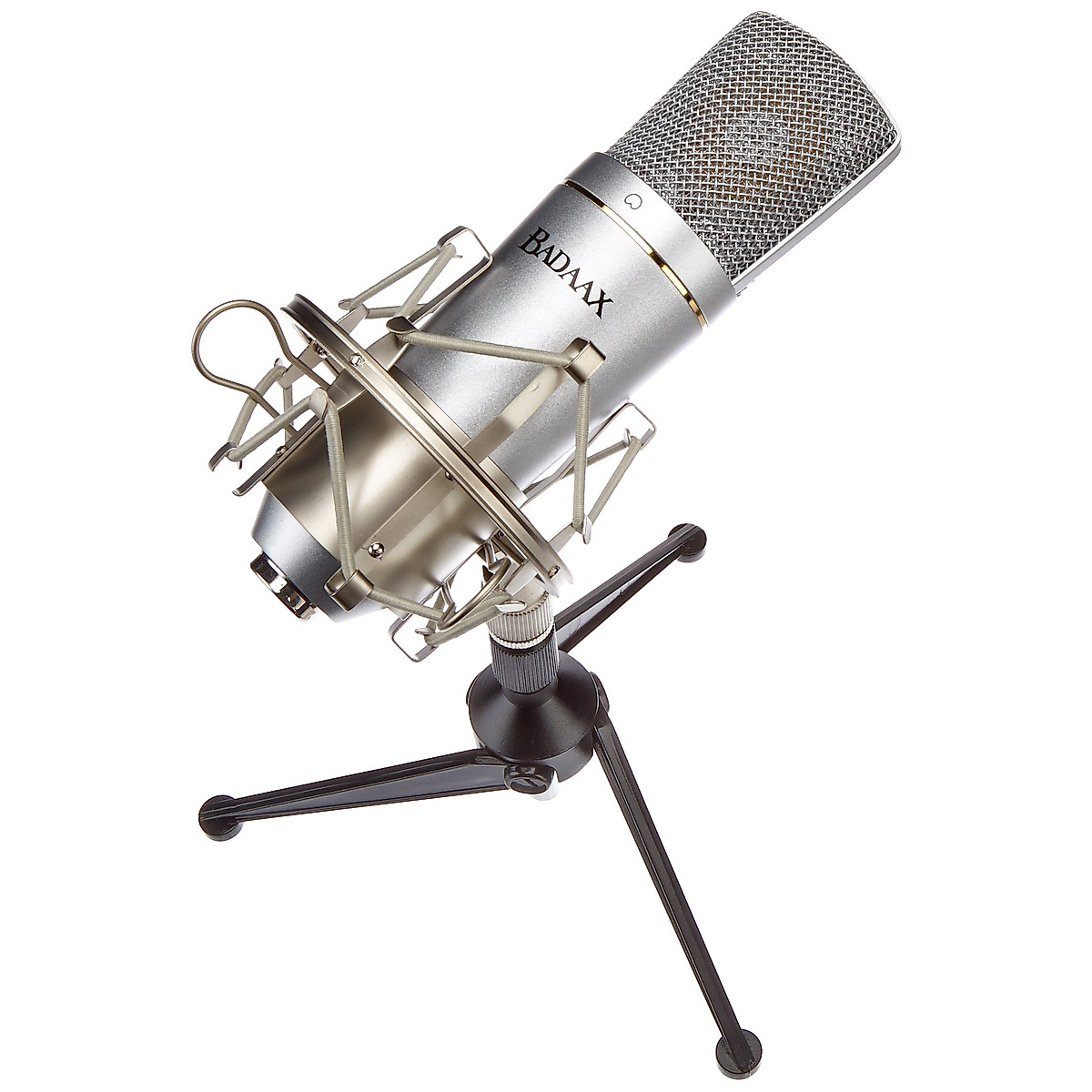 Bad Axx BA-UM600-KIT Studio USB Cardioid Condenser Microphone Kit