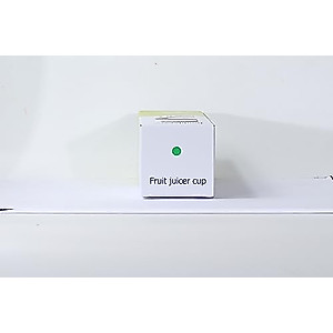 Portable Blender Cup,Electric USB Juicer Blender,Mini Blender Portable Blender For Shakes and Smoothies, Juice,380ml, Six Blades Great for Mixing,Green