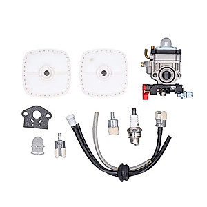 Zerodis Lawn Mower Carb Kit, 6210081010 Complete String Trimmer Carburetor Kit for Garden Supplies