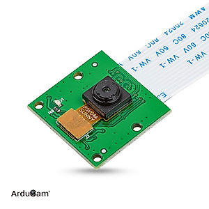 Arducam for Raspberry Pi Camera Module with Case, 5MP 1080P for Raspberry Pi 5, 4, 3/3B+ and More