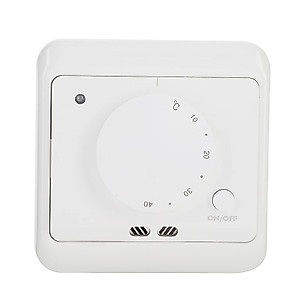 Underfloor Heating Thermostat, AC 230V 50/60HZ 16A Underfloor Heating Floor Temperature Controller with Sensor Thermostat Heating Cooling Control Switch
