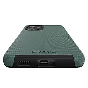 Crave Dual Guard for Samsung Galaxy A53 Case, Shockproof Protection Layer Case 5G - Forest Green