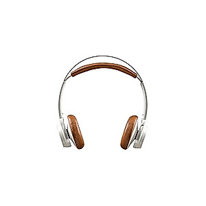 Plantronics Backbeat Sense Wireless Bluetooth Headphones with Mic - White (Renewed)