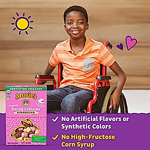 Annie's Organic Bunny Grahams Snacks, Neapolitan, 7.5 oz.