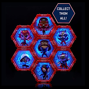 WOW! PODS Spiderman Twin Pack - Light-Up Bobble-Head Figures | Marvel Miles Morales & Spider Gwen, 4 inches