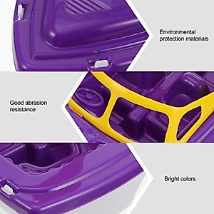 Zerodeko Plastic Race Boat Toy, Bath Boat Toy Kids Shower Bathing Toys Floating Bath Toy Boat Boat Pool Toy for Kids, Birthday Gift, Pretend Play