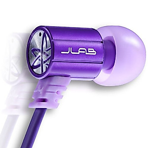 JLab Audio J4 Heavy Bass, Rugged Metal In-Ear Headphone, GUARANTEED FOR LIFE - Pirple