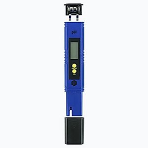 Third Wave Water Digital PH Meter for Coffee, Water, Pool, and Aquarium - High Accuracy PH Tester with 0.01 Precision - Versatile PH Pen and Reader, Ideal for Household Drinking and Food Testing