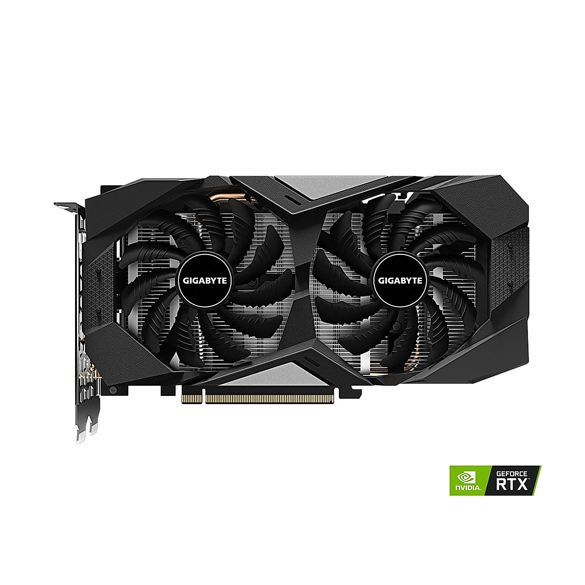 Gigabyte GeForce RTX 2060 D6 6G (rev. 2.0) Graphics Card, 2X WINDFORCE Fans, 6GB 192-Bit GDDR6, GV-N2060D6-6GD REV2.0 Video Card