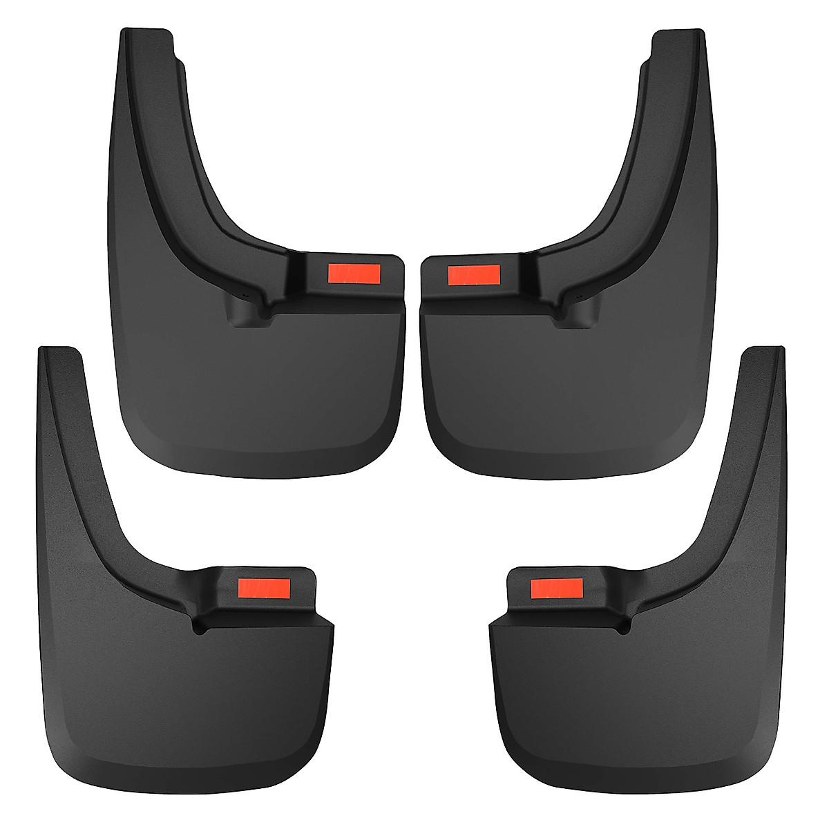 Husky Liners - Front Mud Guards | 2019 - 2023 Ford Ranger (Excludes Tremor) - Black, 2 Pc. | 58516