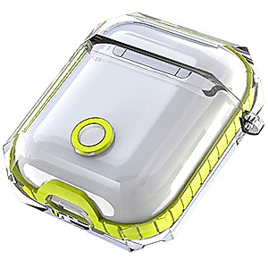 AIPNIS Custom Photo AirPods Case,Personalized Transparent TPU Shockproof Protective Case Gift,for Airpods 1&2 Cover, with Hand Rope